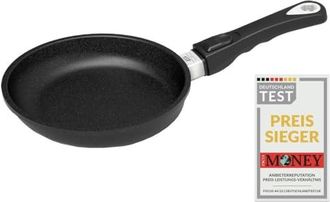 AMT Gastroguss AMZN-420-Z20B Po&ecirc;le &agrave; frire 20 cm &Oslash; 4 cm de haut Manche amovible non compatible avec linduction Finition antiadh&eacute;sive Lotan Po&ecirc;le en fonte