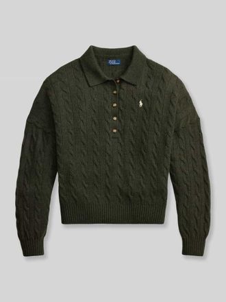 Polo Ralph Lauren Loose Fit Pullover aus Woll-Mix mit Kaschmir-Anteil