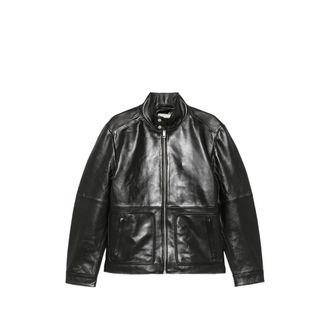 Calvin Klein Leather Zip Jacket
