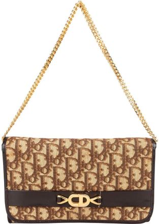 Dior Crossbody Bags - Christian Dior Trotter Monogram Shoulder Bag - Gr. unisize - in Braun - f&uuml;r Damen