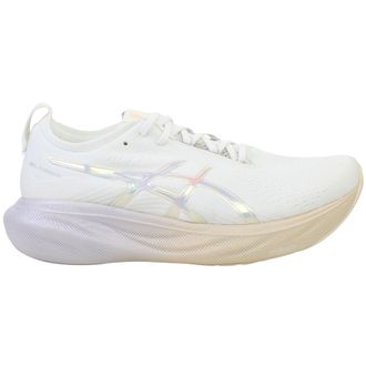 Asics Asics Gel-Nimbus 25 Jubil&auml;um Damen Wei&szlig;e Laufschuhe