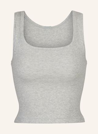 SKIMS Skims Top Cotton Rib grau