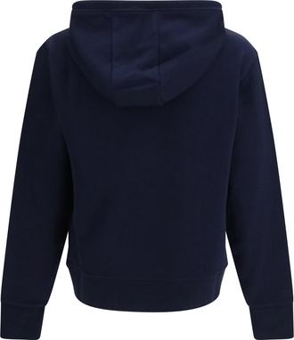Thom Browne Loopback Colorblock Hoodie - White