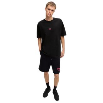 HUGO BOSS Hugo - MCMXCIII T-Shirt f&uuml;r Herren (Schwarz/Pink)