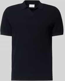 Profuomo Regular Fit Poloshirt aus Lyocell-Mix mit Seiden-Anteil