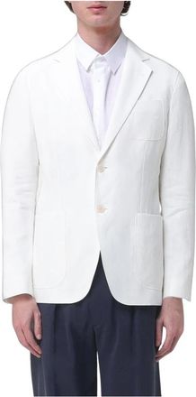 Giorgio Armani Upton Line Einreiher-Sakko - - Jackets - Herren - Wei&szlig; - L