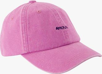 Maison Labiche Casquette brod&eacute;e Amour en coton