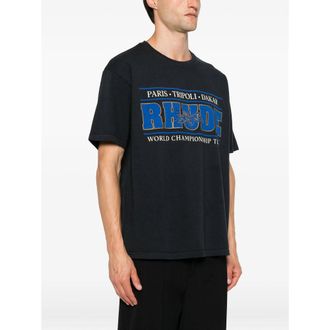 Rhude Graphic Print T-Shirt - Black
