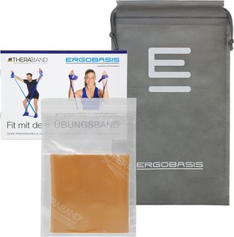 Theraband Thera-Band Original 3,0m Gold + Original 24-seitiges &Uuml;bungsbuch gratis