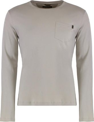 Moorer Homme, Tops, Gris, Taille: 44 FR Pull à manches longues