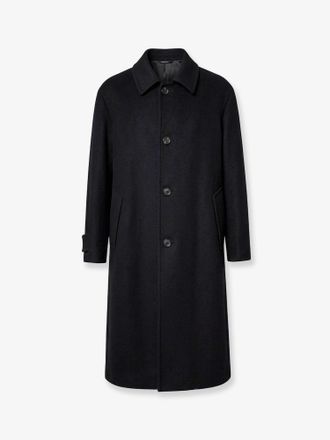 Giorgio Armani Single-breasted double-faced wool and cashmere cloth coat - GIORGIO ARMANI - gender_Man