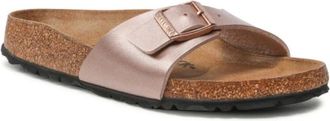 Birkenstock Femme, Chaussures, Rose, Taille: 36 EU Madrid Narrow Fit