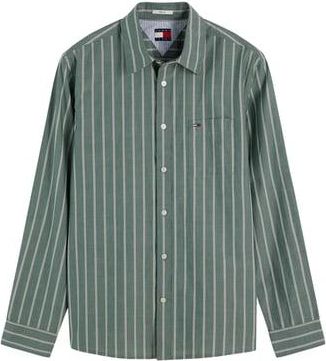 Tommy Hilfiger Chemise droite ray&eacute; en coton