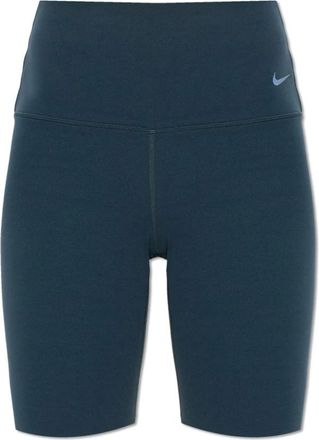 Nike Femme, Shorts, Bleu, Taille: 36 FR Logo Shorts
