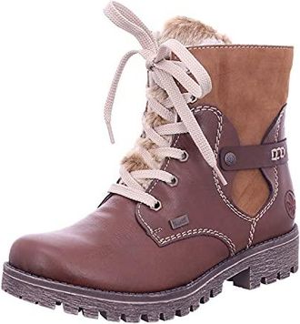 Rieker Herbst/winter, botines femme, Marron (brown/reh/steppe 23), 39 EU