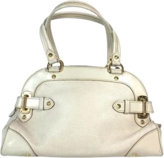 Louis Vuitton Sac &agrave; main vintage en cuir Suhali Pre-owned - Femme - Pre-owned - Blanc - Taille: ONE Size