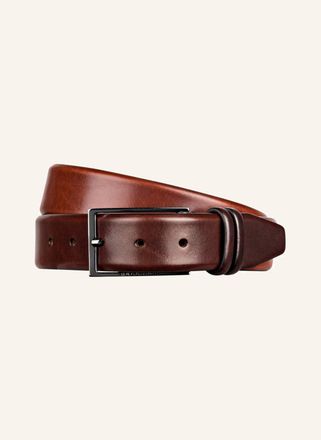 HUGO BOSS Lederg&uuml;rtel Carmello braun