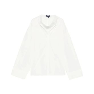 SOEUR Soeur, Femme, Blouses et Chemises, Blanc, Taille: 36 FR Blouse &agrave; Col Chemin&eacute;e