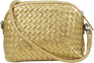 Dragon Diffusion Femme, Sacs, Jaune, Taille: ONE Size Sac à bandoulière en cuir Chunky Fellini