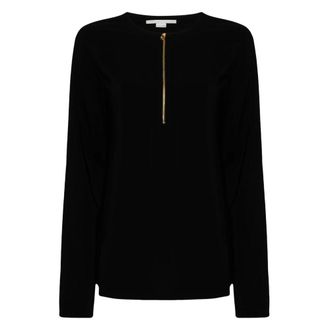 Stella McCartney Zip Detailed Iconic Top - - Tops - Damen - Schwarzk - M