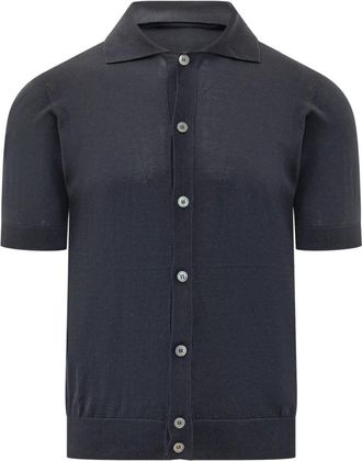 FILIPPO DE LAURENTIIS Homme, Pulls, Gris, Taille: 4XL Camicia MC