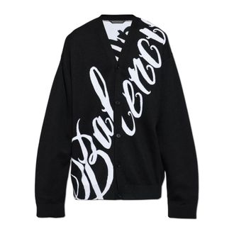 Balenciaga Herren, Strickwaren, Schwarzk, XLGr&ouml;&szlig;e