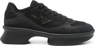 Prada Nylon- und Mesh-Sneakers - - Shoes - Damen - Schwarzk - 40 EU