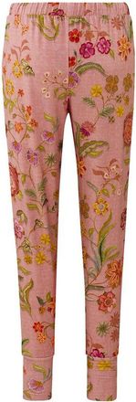 Pip Studio Relaxhose Bobien Long Trousers Flower mit seitlichen Einschubtaschen