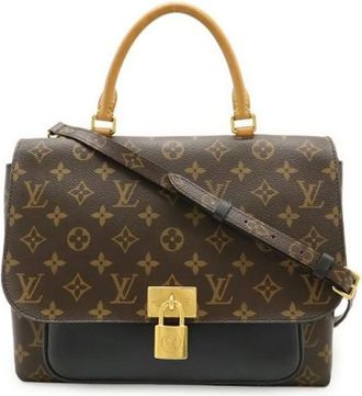 Louis Vuitton Sac &agrave; main Monogram Marignan Pre-owned - Femme - Pre-owned - Brun - Taille: ONE Size