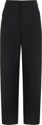 Max Mara Femme, Pantalons, Noir, Taille: 40 FR &Eacute;l&eacute;gant Pantalon en Laine