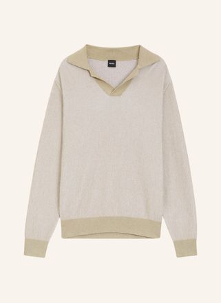 HUGO BOSS Pullover C-Nasario Relaxed Fit beige