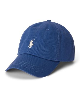 Ralph Lauren Cap aus Baumwoll-Twill mit Pony-Stickerei in