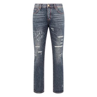 Philipp Plein Super Straight Cut Jeans - - Jeans - Herren - Blau - W36