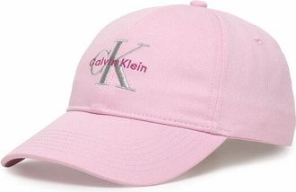 Calvin Klein Cap Monologo Embroidery Baseball Hat LV04K5026G Rosa