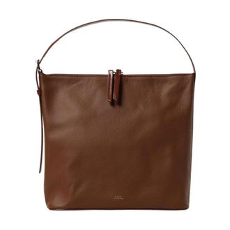 A.P.C. Ledertasche - - Bags - Damen - Braun - ONE SIZE