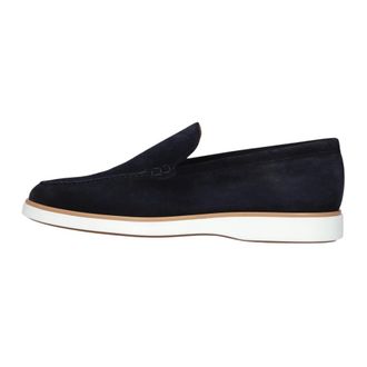 Magnanni Blaue Wildleder Loafer 25117 - - Shoes - Herren - Blau - 43 EU