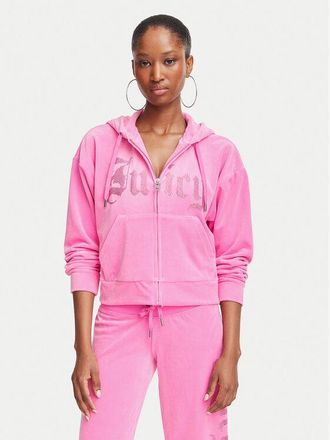 Juicy Couture Sweatshirt Old Gothic JCWAS226333 Rosa Slim Fit