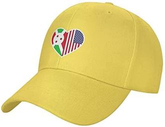 Generic Casquette De Sport Jaime LAm&eacute;rique Et Le Burundi Bonnet De Golf Respirant,Classic Casquette De Baseball pour Homme Femme Sport