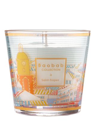 Baobab Baobab Collection Duftkerze &Agrave; Saint Tropez weiss