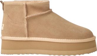 Ga&euml;lle Paris Femme, Chaussures, Beige, Taille: 39 EU Eskimo Bottes Basso