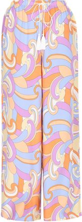 Izia Hose Frauen violett mehrfarbig