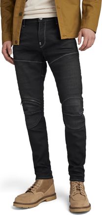 G-Star G-Star Raw Herren 5620 3D Zip Knee Skinny Jeans, Reißverschluss Knie: New Dark Aged, 28W / 30L