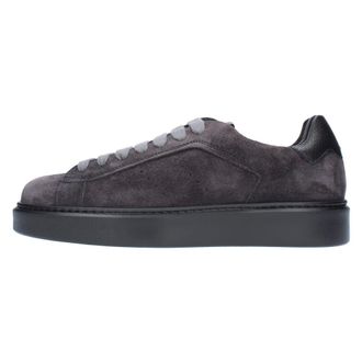 Doucal's unisex, Chaussures, Gris, Taille: 43 EU Baskets en Daim