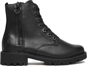 Remonte Schnürschuhe D8671-01 Schwarz