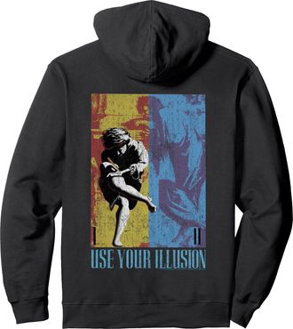 Guns n' Roses Guns n Roses Double Illusion Rock Music Band Pullover Hoodie
