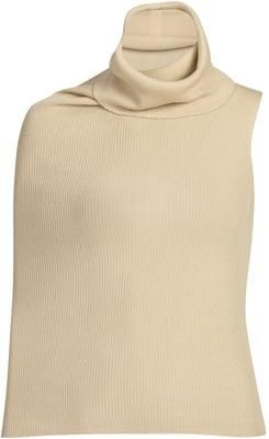 Rick Owens Top sans manches &agrave; col roul&eacute; en laine