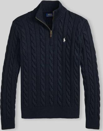 Polo Ralph Lauren Relaxed Fit Troyer aus reiner Baumwolle