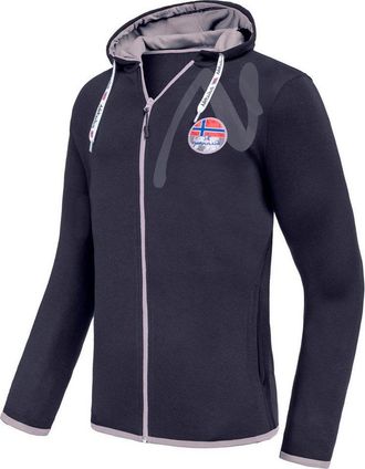 Nebulus Sweatjacke VIPES, P6572 - Herren, schwarz-grau, 3XL