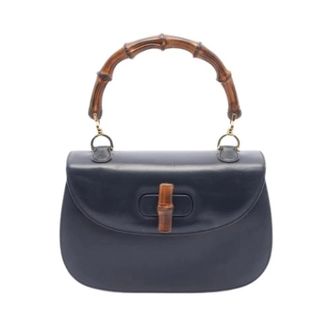 Gucci Sac &agrave; main vintage Pre-owned - Femme - Pre-owned - Bleu - Taille: ONE Size