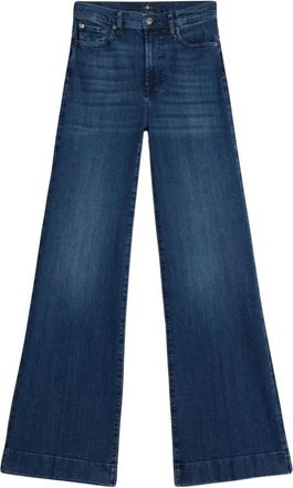 7 For All Mankind Femme, Jeans, Bleu, Taille: W29 Wide Jeans